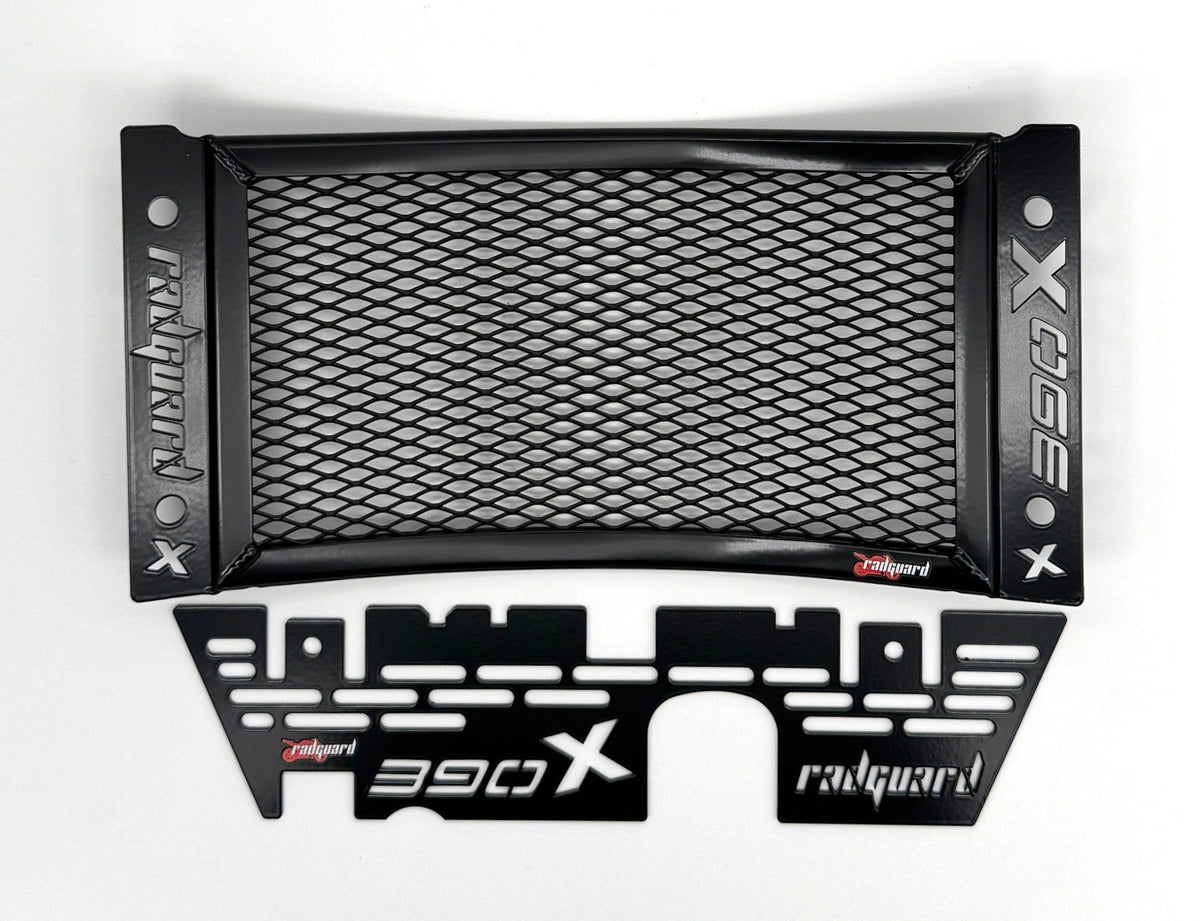 KTM 390 Adventure X Radiator & Engine Guard Set (2025-26) - Rad Guard ...
