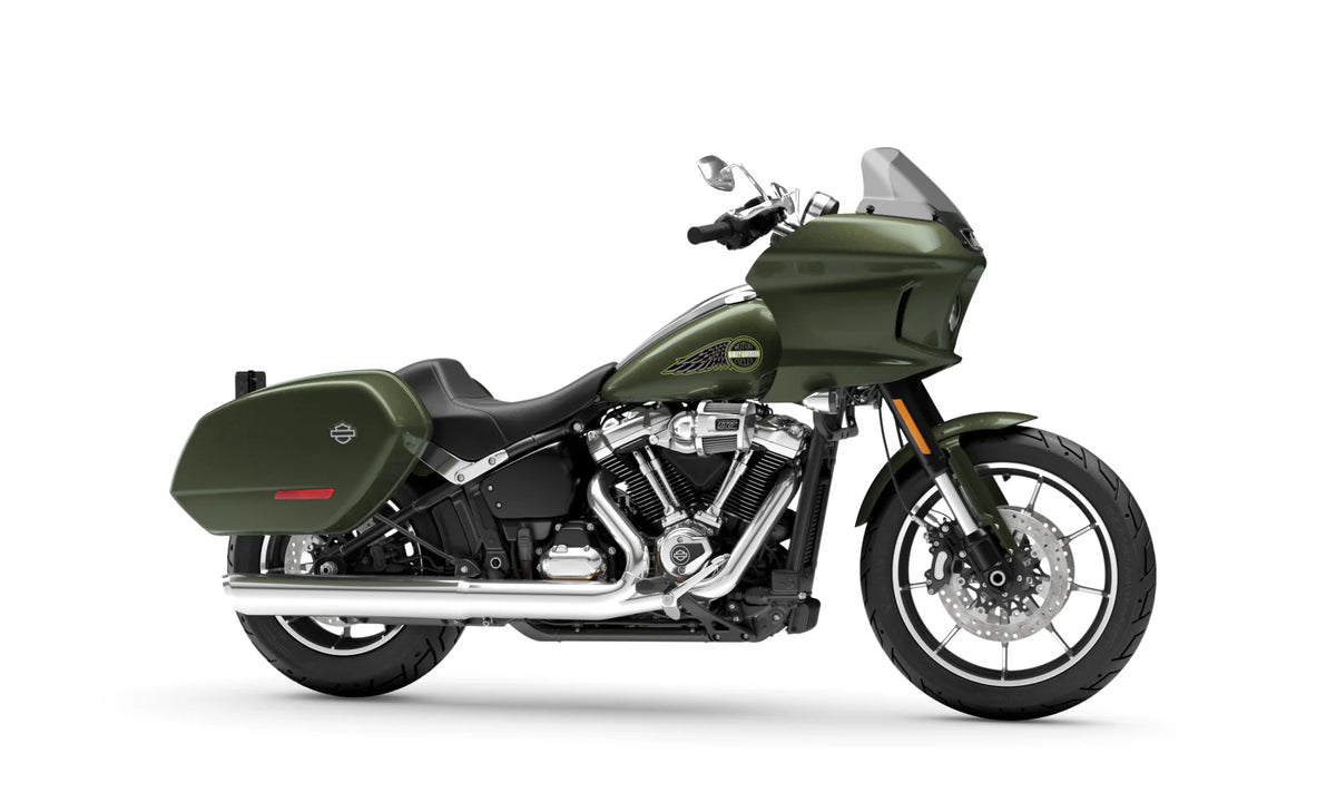 Harley Davidson Low Rider ST with Mustache Bars fitted 2025-2026 Rad G ...